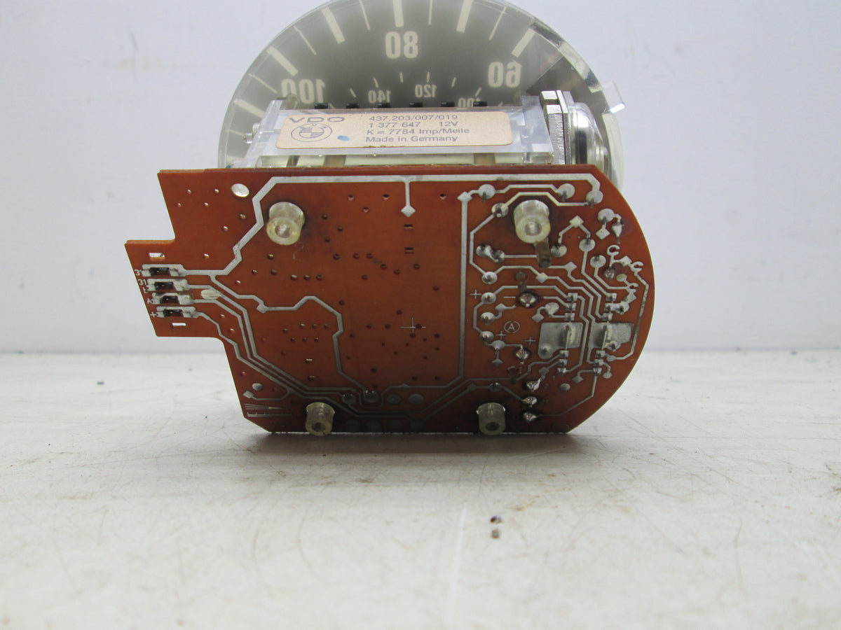 BMW E30 325e 325i speedometer VDO 1377647 (FOR PARTS) – Allums Imports