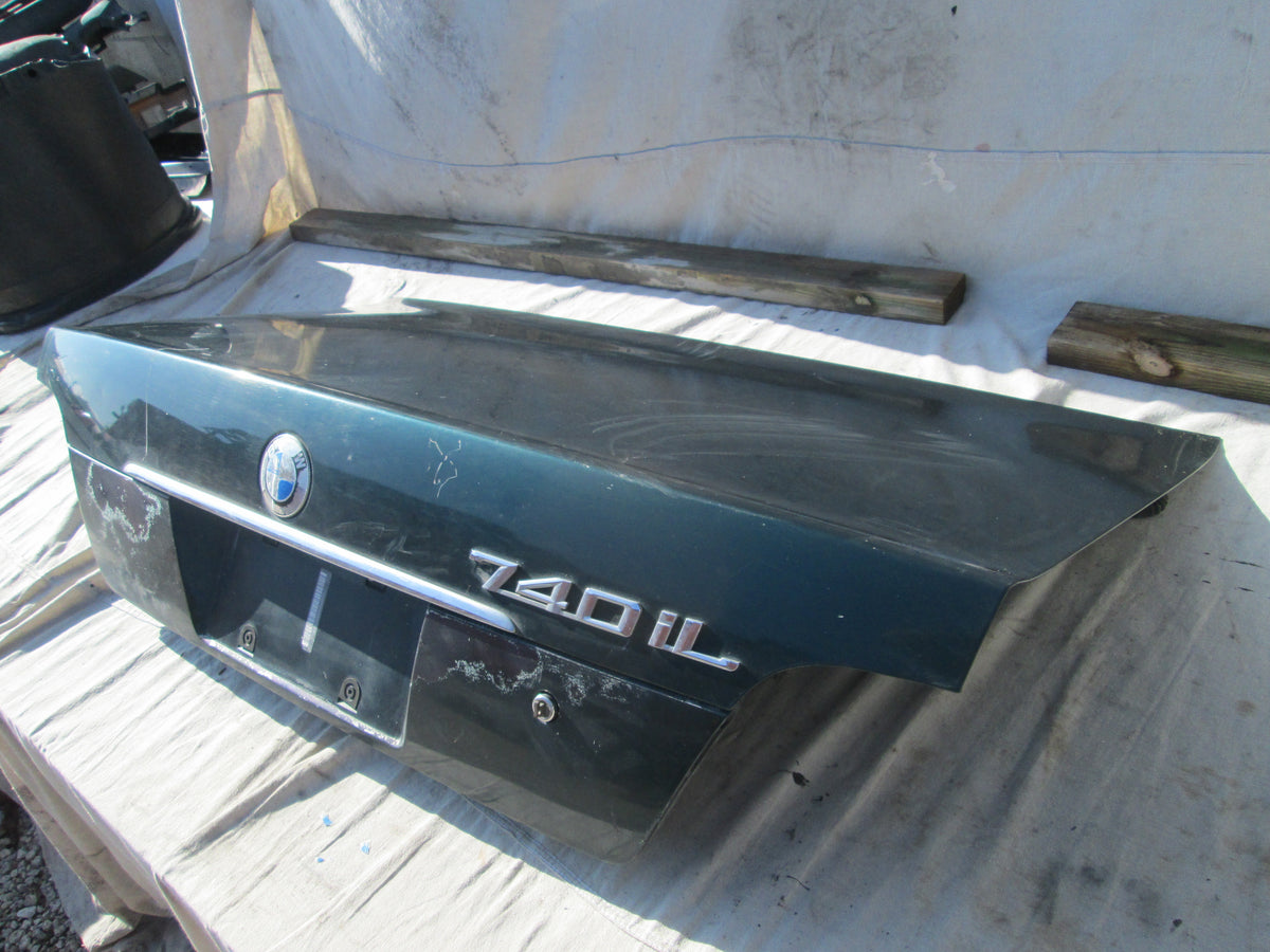 BMW E38 740i 740iL 750iL trunk lid green (USED) – Allums Imports