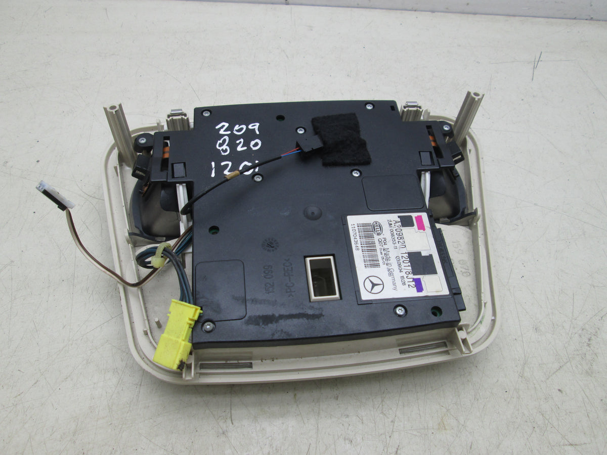 Mercedes W209 03-08 Convertible Interior Dome Light Switches Front 209 ...