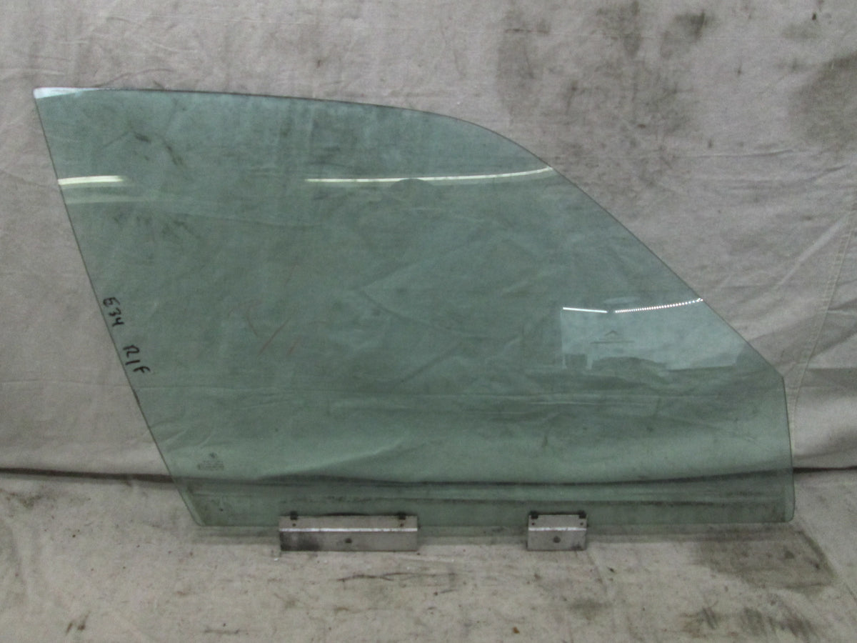 BMW E34 5 series right front window door glass – Allums Imports