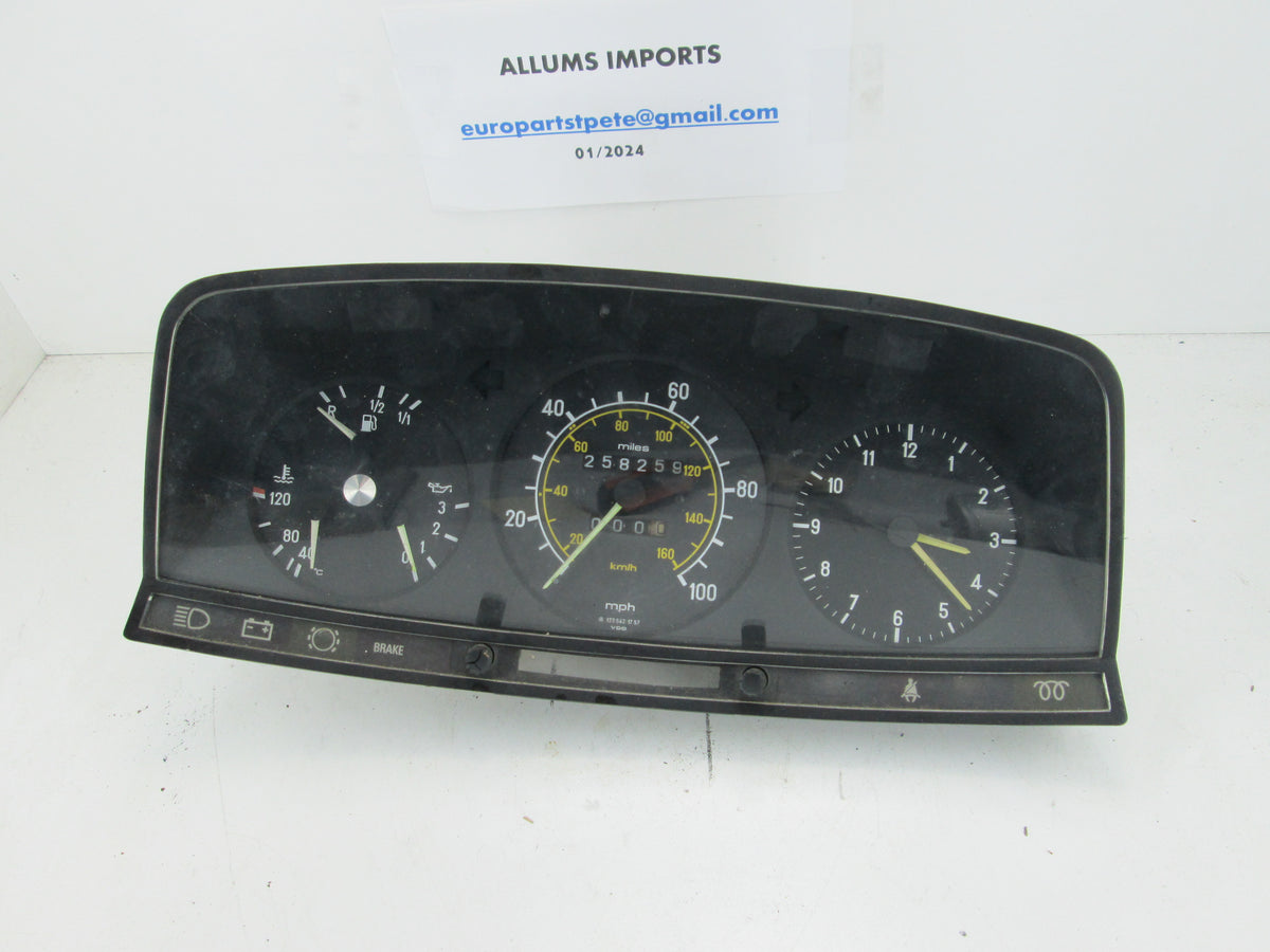 Mercedes W123 Instrument Cluster Speedometer 1235421757 (USED) – Allums ...