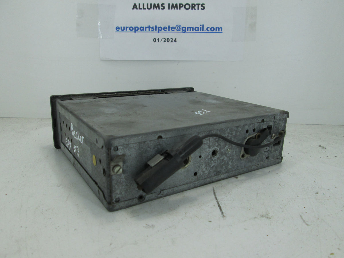 Vintage Mercedes Becker Europa Radio Cassette Model 599 #3 (USED ...