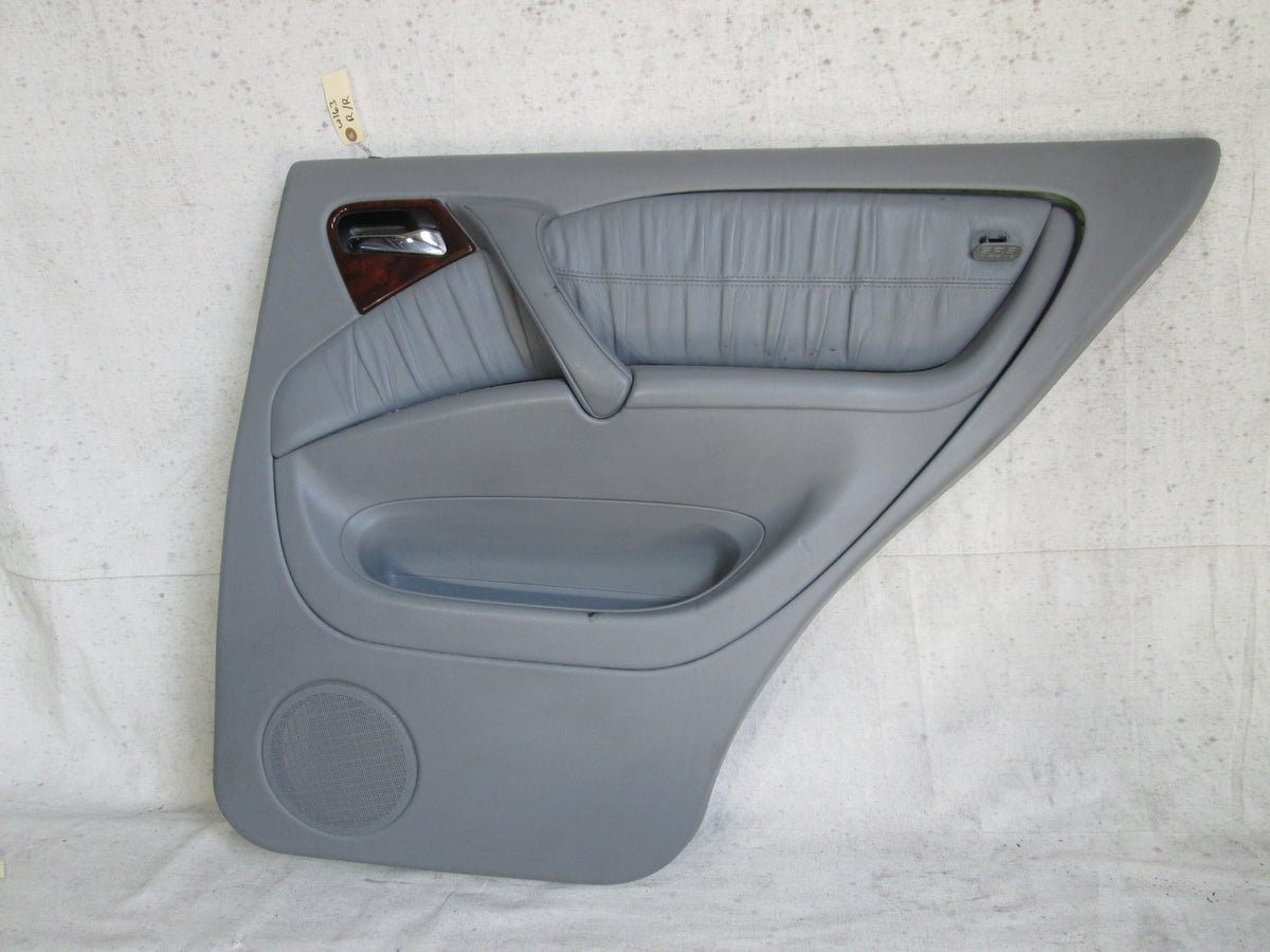 Mercedes W163 ML320 ML430 ML500 right rear door panel grey – Allums Imports