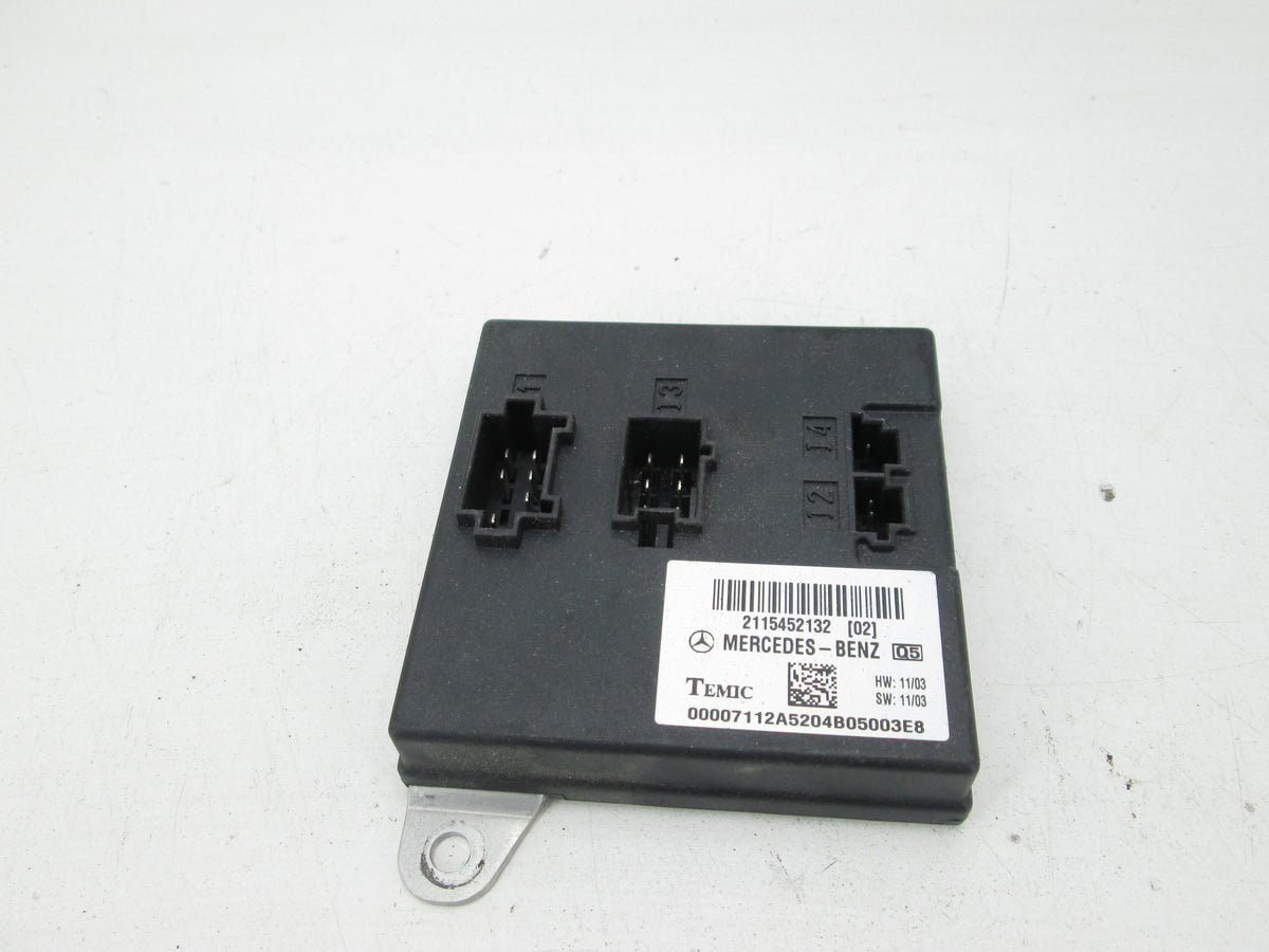 Mercedes W211 E500 E55 CLS500 Body Control Module Unit BCM 2115452132 ...