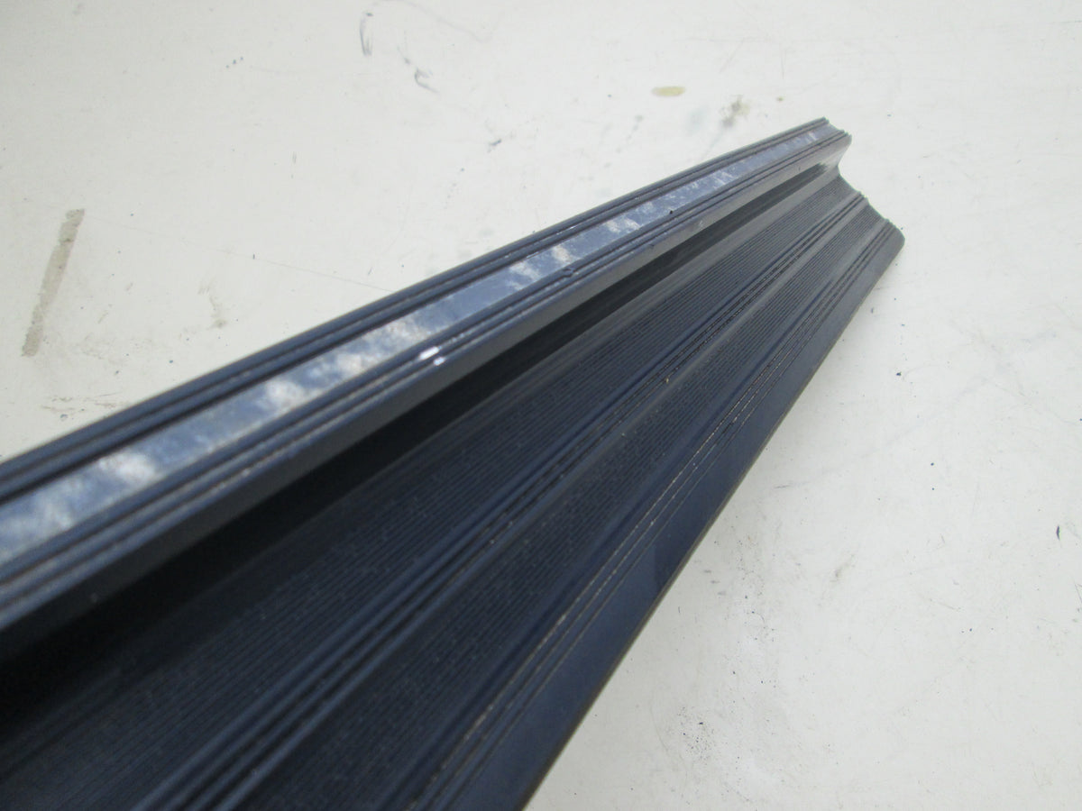 Mercedes W123 wagon right rear door sill scuff plate blue (USED ...