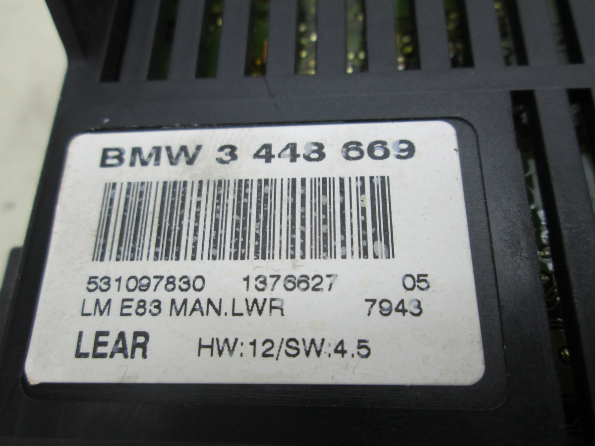 BMW E83 X3 light control module 3448669 – Allums Imports