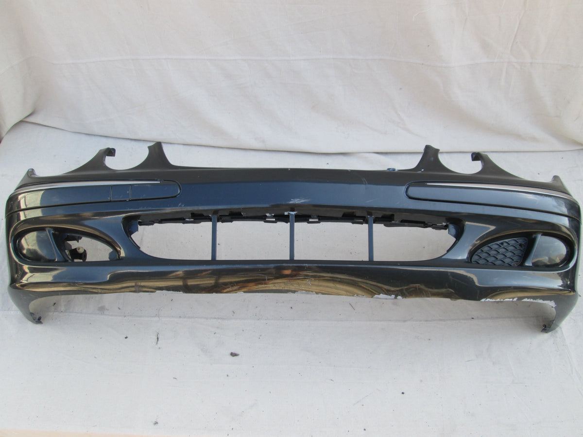 Mercedes W211 02-06 front bumper E350 E500 E320 Dark grey – Allums Imports