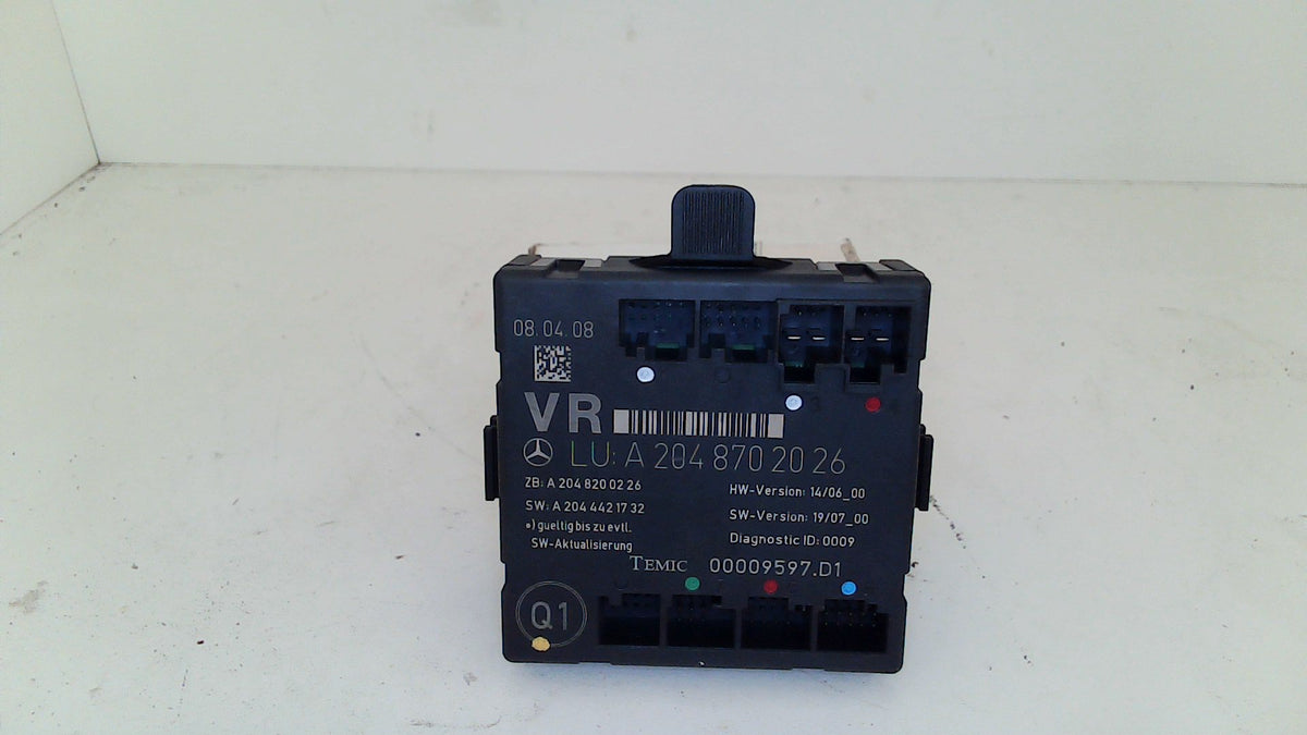 Mercedes W204 08-14 Right Front Door Control module 2048702026 (USED ...
