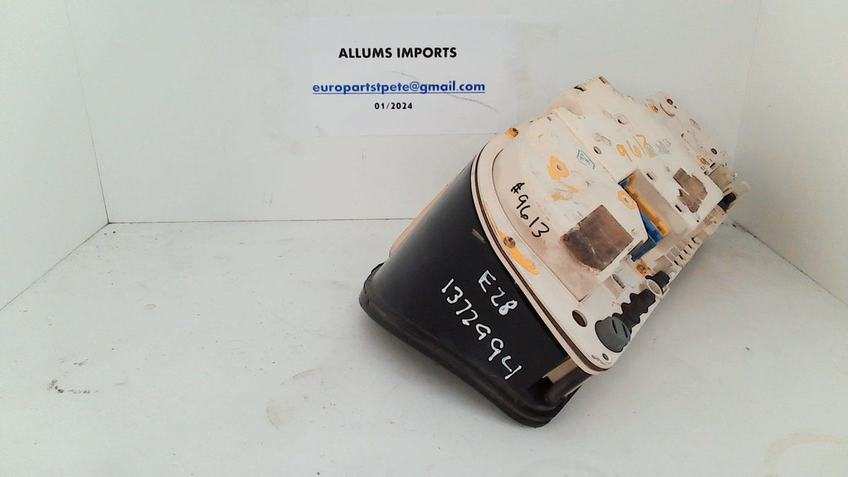 BMW E28 528e Speedometer Instrument Cluster 1372994 154k #9613 (USED ...