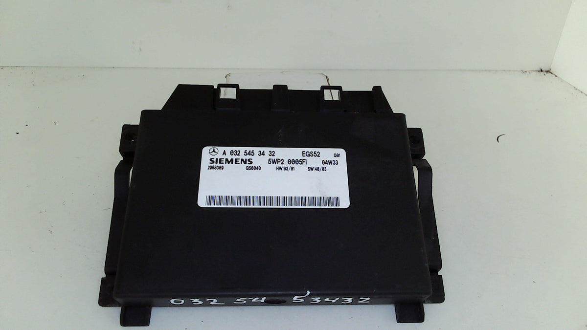 Mercedes W211 W209 TCM Transmission Control Module 0325453432 (USED ...