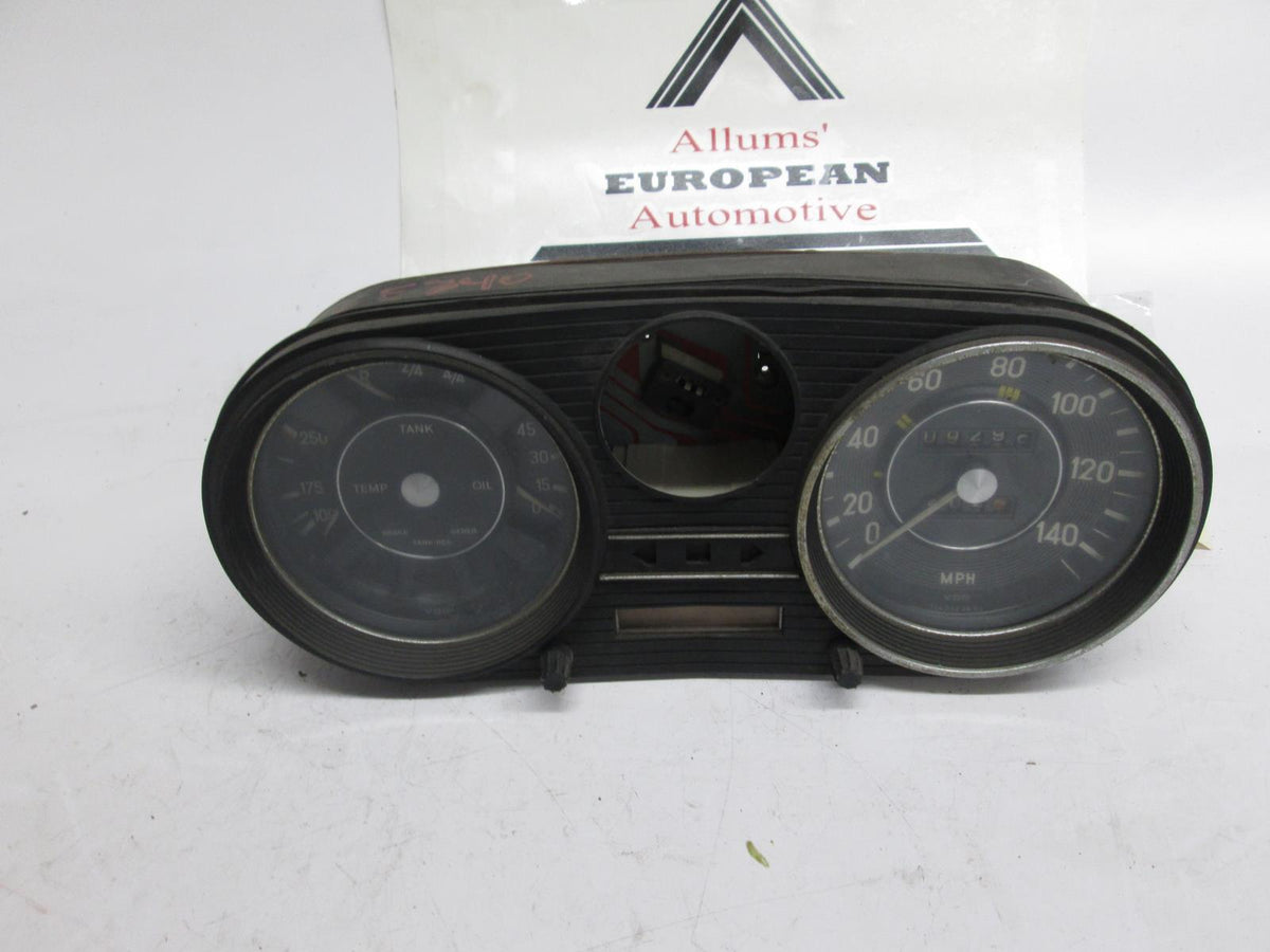 Mercedes W115 W114 Instrument Cluster Speedometer 1145424801 #09 (USED ...