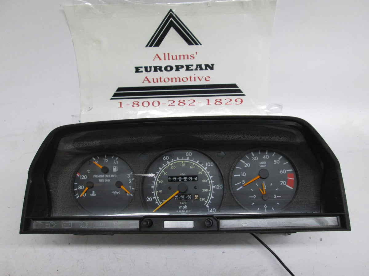 Mercedes W201 190e instrument cluster 2015436823 – Allums Imports