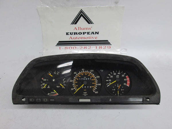 Mercedes W126 instrument cluster 1265422401 – Allums Imports