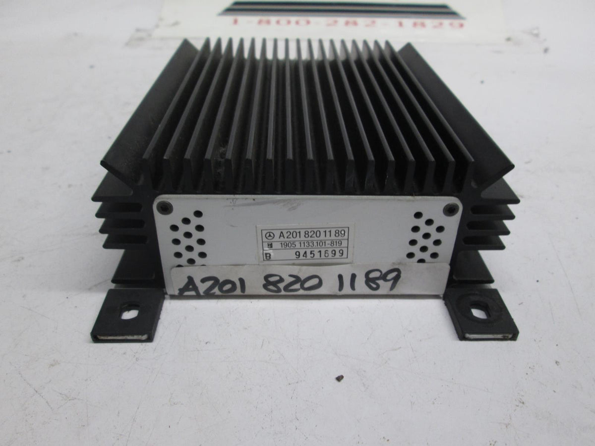 Mercedes W201 190E radio amplifier 2018201189 – Allums Imports