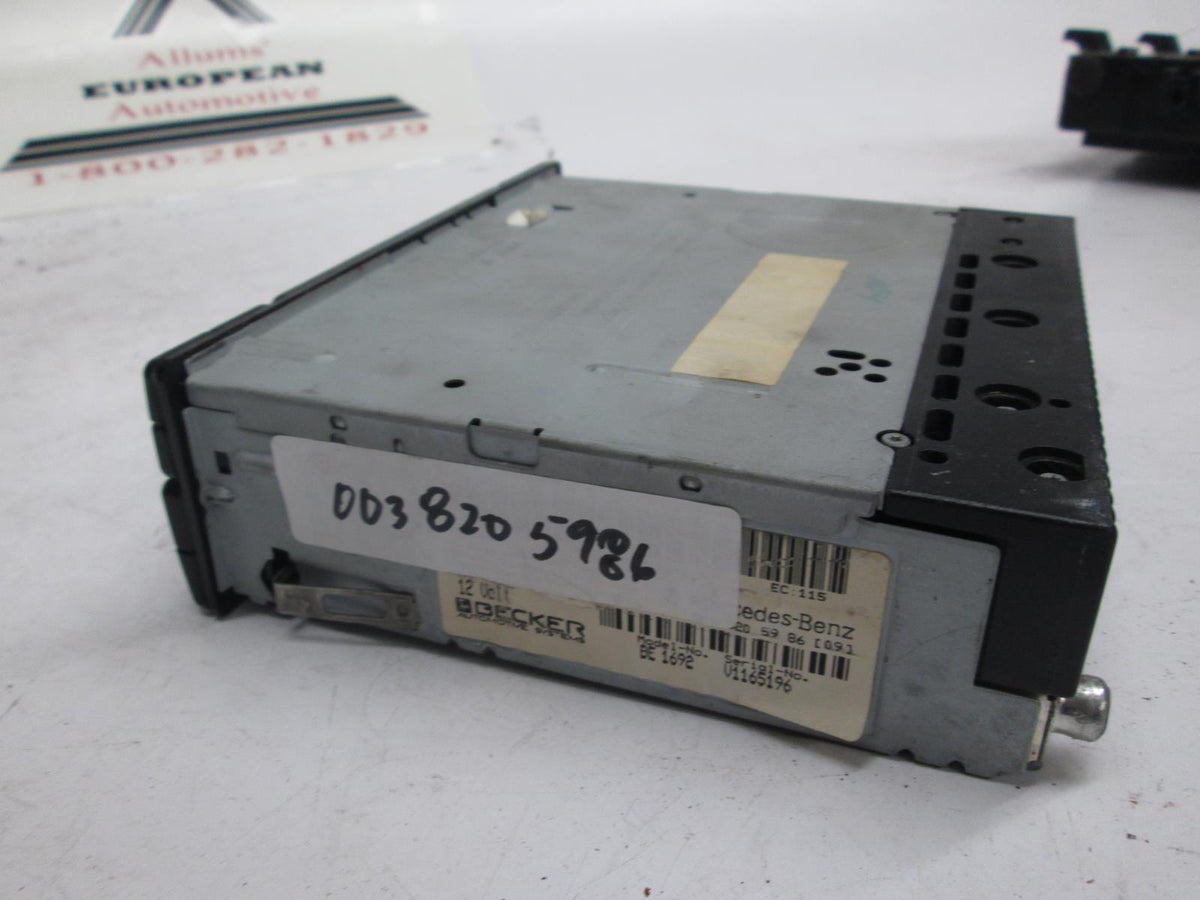Mercedes W140 W210 factory radio 0038205986 – Allums Imports
