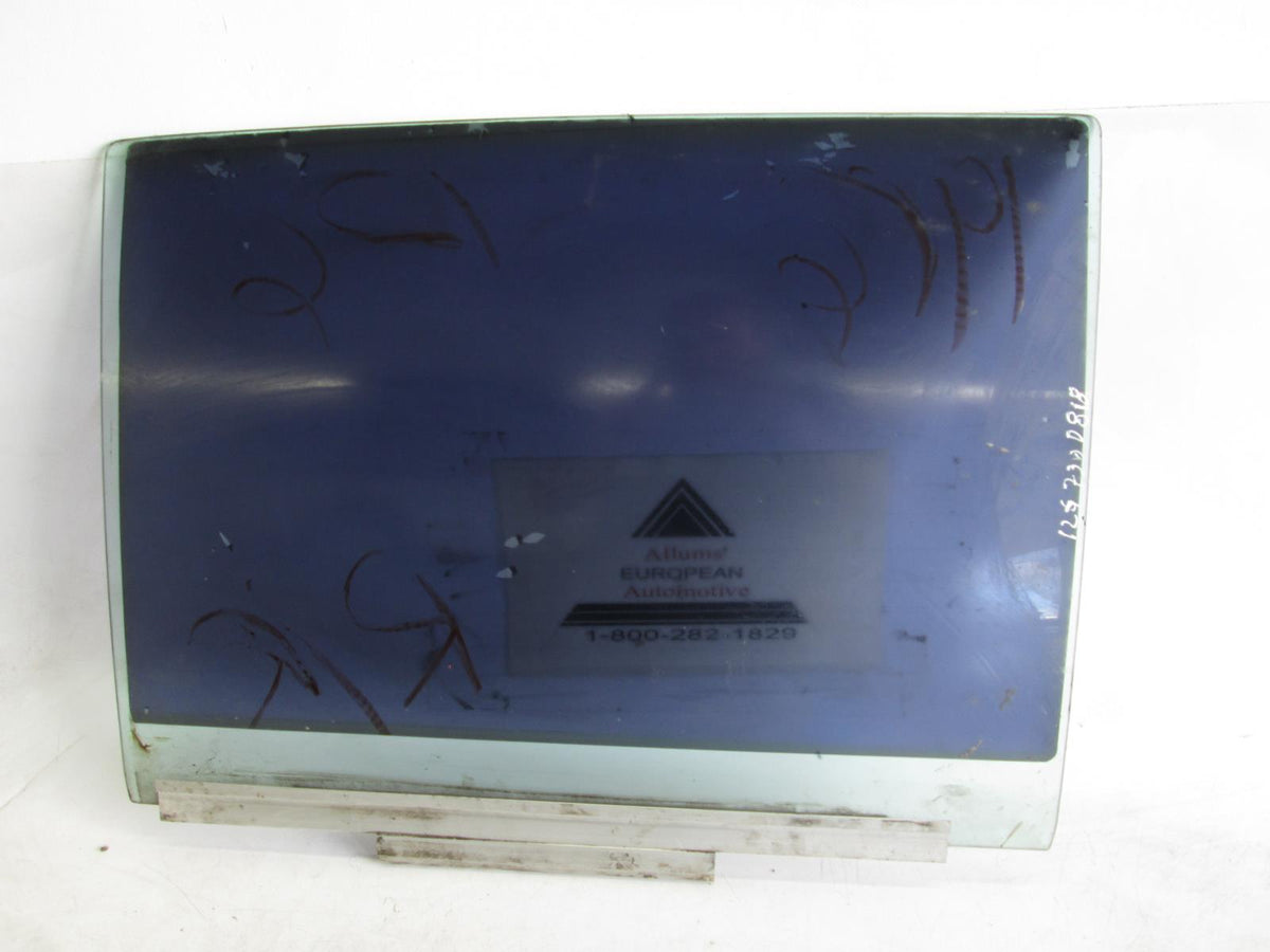 Mercedes W126 SEL long wheel base left rear door glass window 12673008 ...