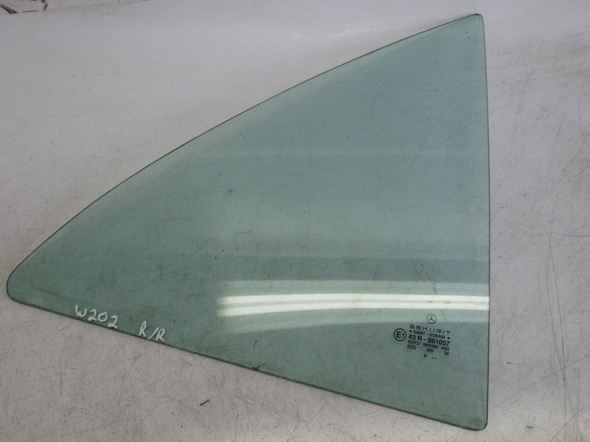 Mercedes W202 C220 C280 C230 right rear quarter glass window – Allums ...