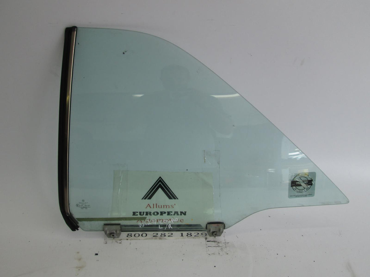 Mercedes W124 coupe 300CE left rear window glass – Allums Imports