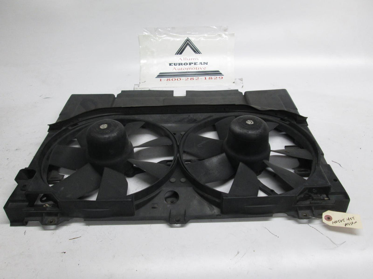 Mercedes W140 auxiliary fan assembly 1405051455 0015000593 – Allums Imports