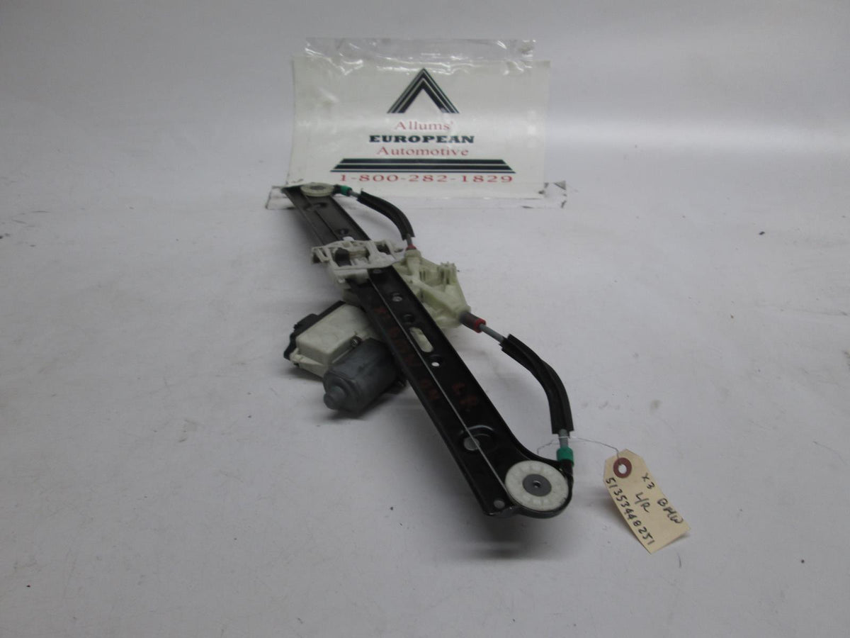 BMW X3 E83 left rear window regulator 51353448251 04-10 – Allums Imports
