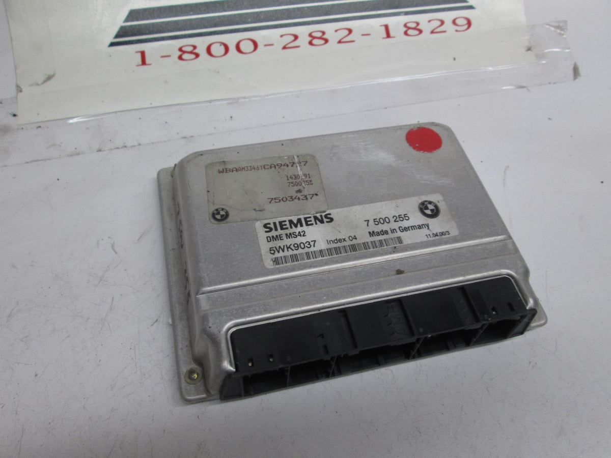 BMW E46 E39 M54 ECU ECM DME engine control module 750255 MS42 – Allums ...