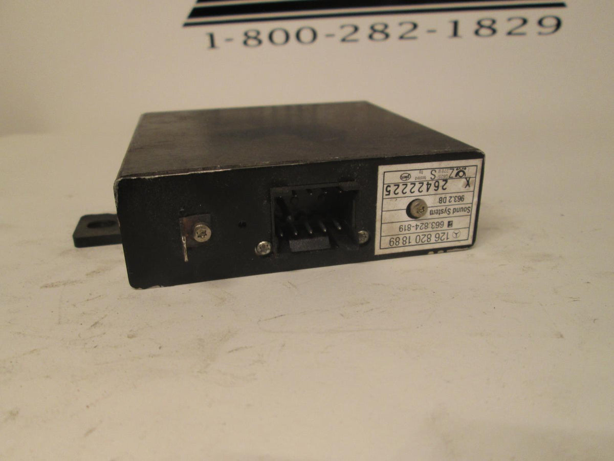 Mercedes W126 radio amplifier amp 1268201889 – Allums Imports