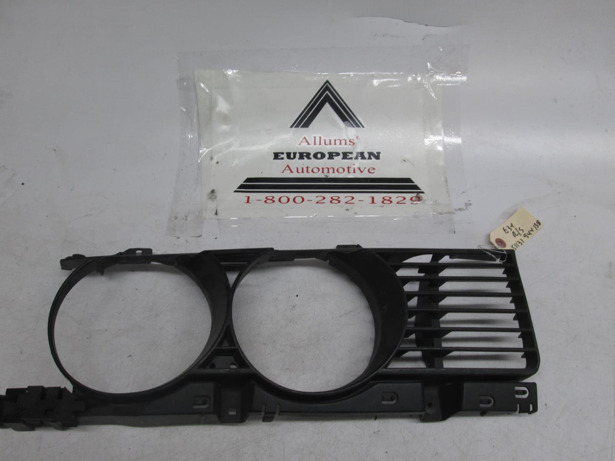 BMW E34 right side headlight grille 51131944138 – Allums Imports
