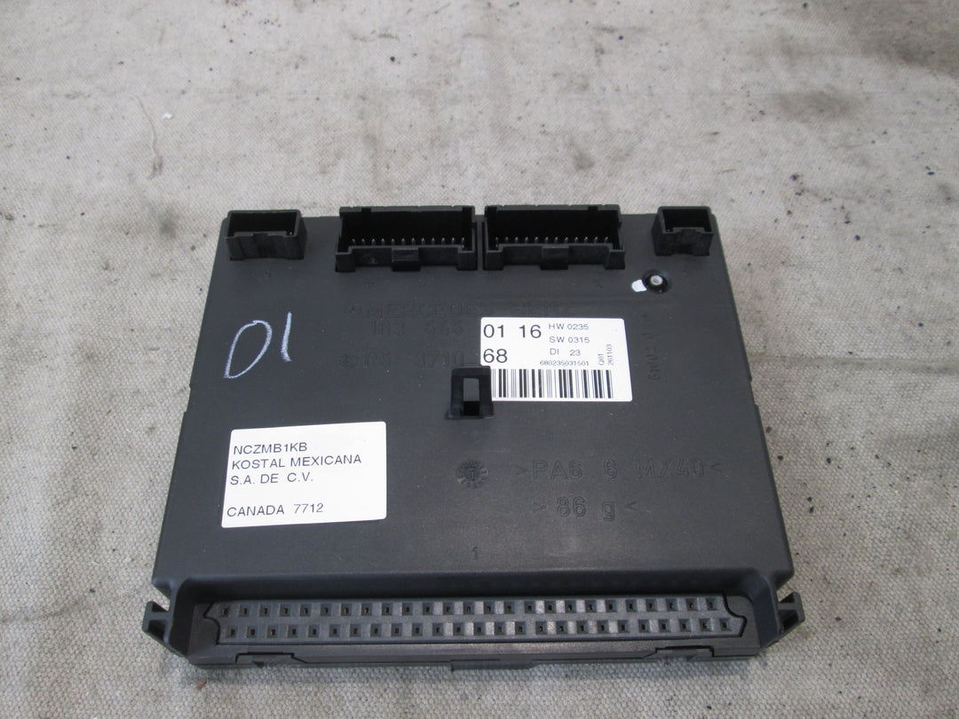 Mercedes W163 ML500 ML350 Control Module 1635450116 (USED) – Allums Imports