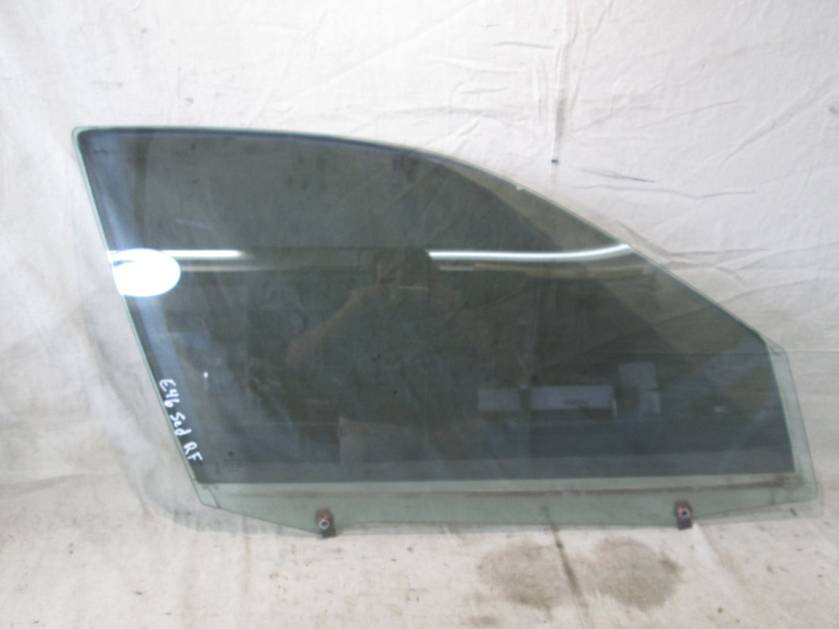 BMW E46 325i 330i 328i sedan left front window glass – Allums Imports