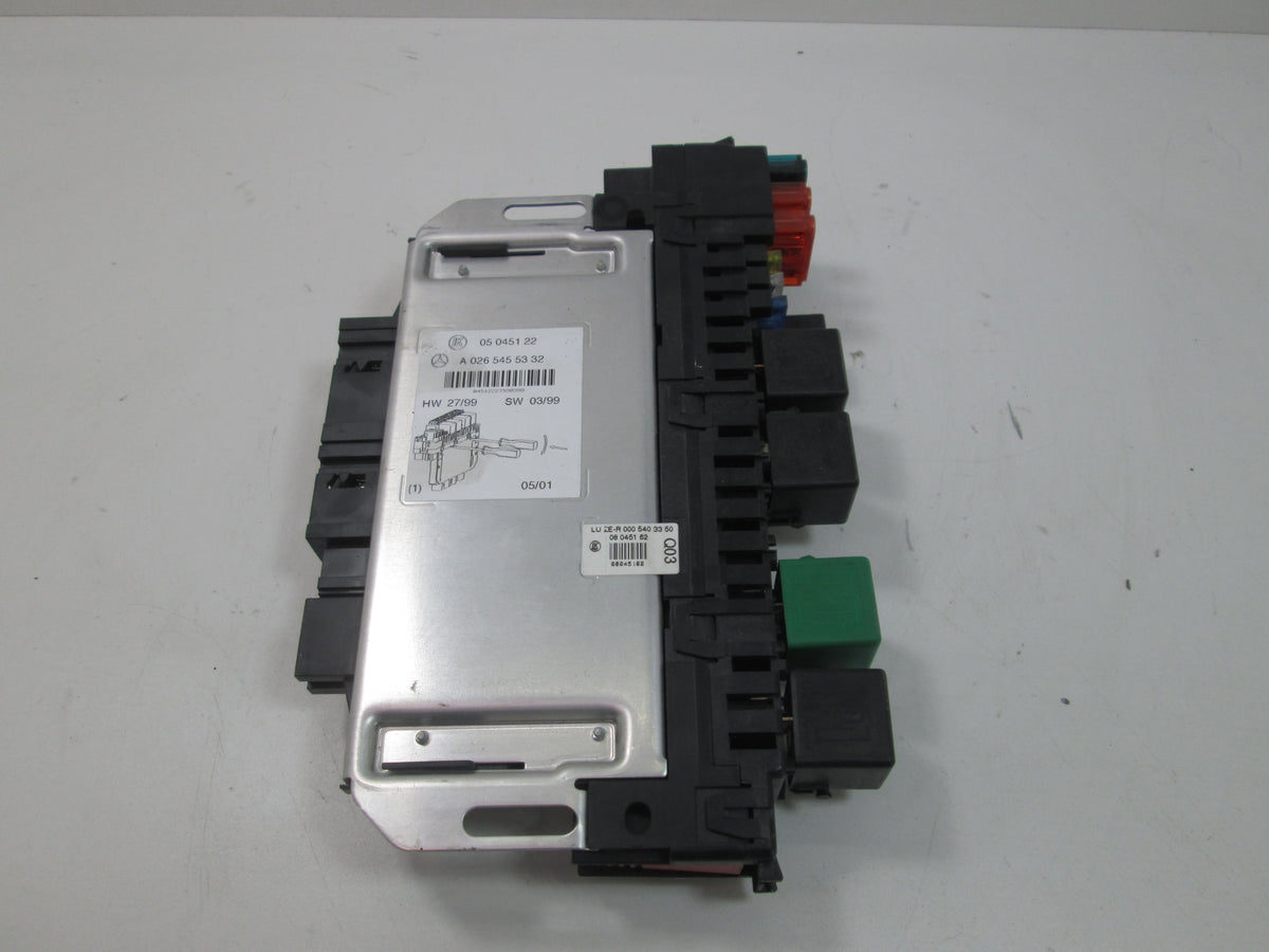 Mercedes W220 front SAM Signal Acquisition Control Module 0265455332 ...