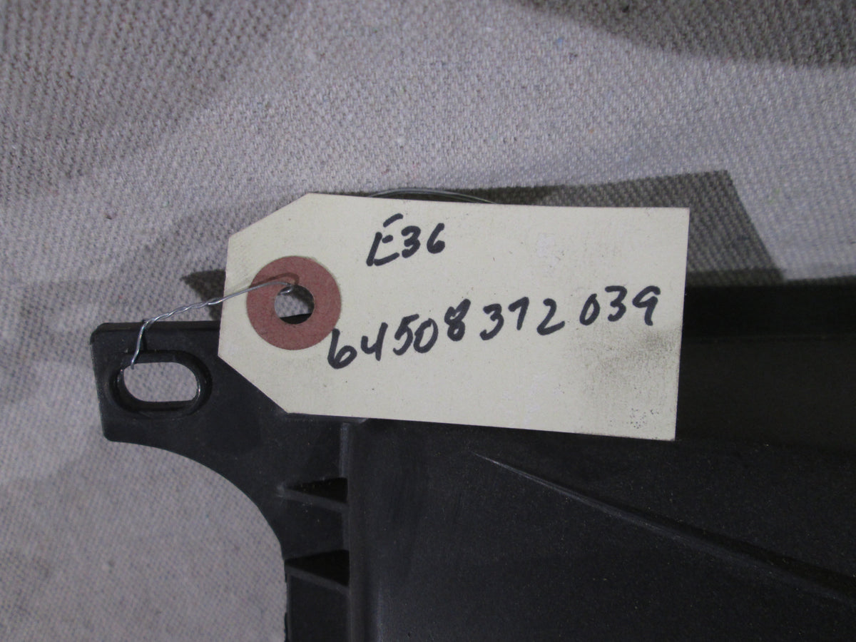 BMW E36 318i 318Ti auxiliary fan assembly 64508372039 – Allums Imports