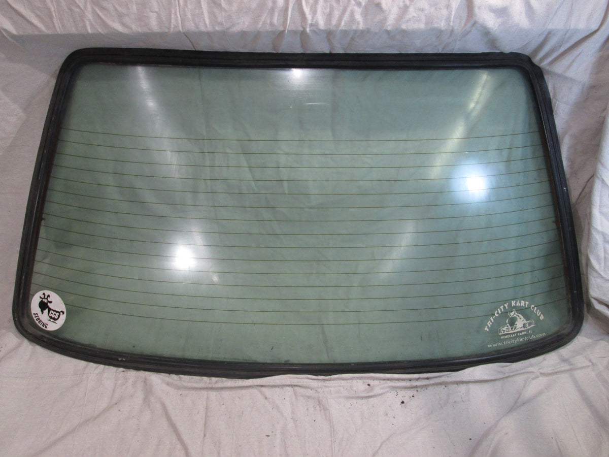 BMW E24 633i 635csi rear back glass windshield – Allums Imports