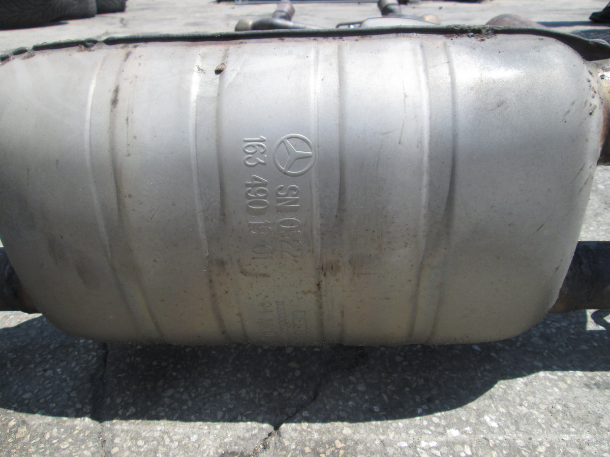 Mercedes W163 ML55 AMG complete exhaust system – Allums Imports