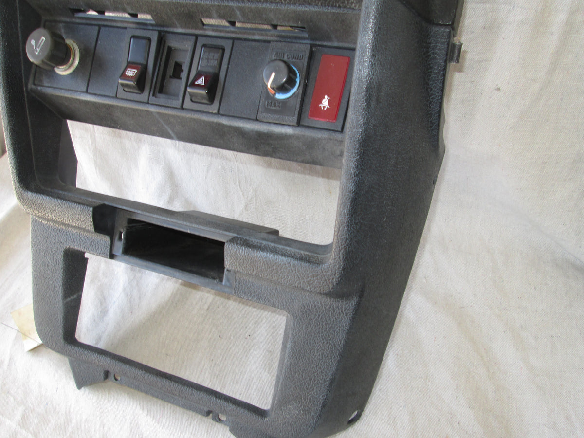 Volvo 240 86-92 center dash switch console black #101 – Allums Imports