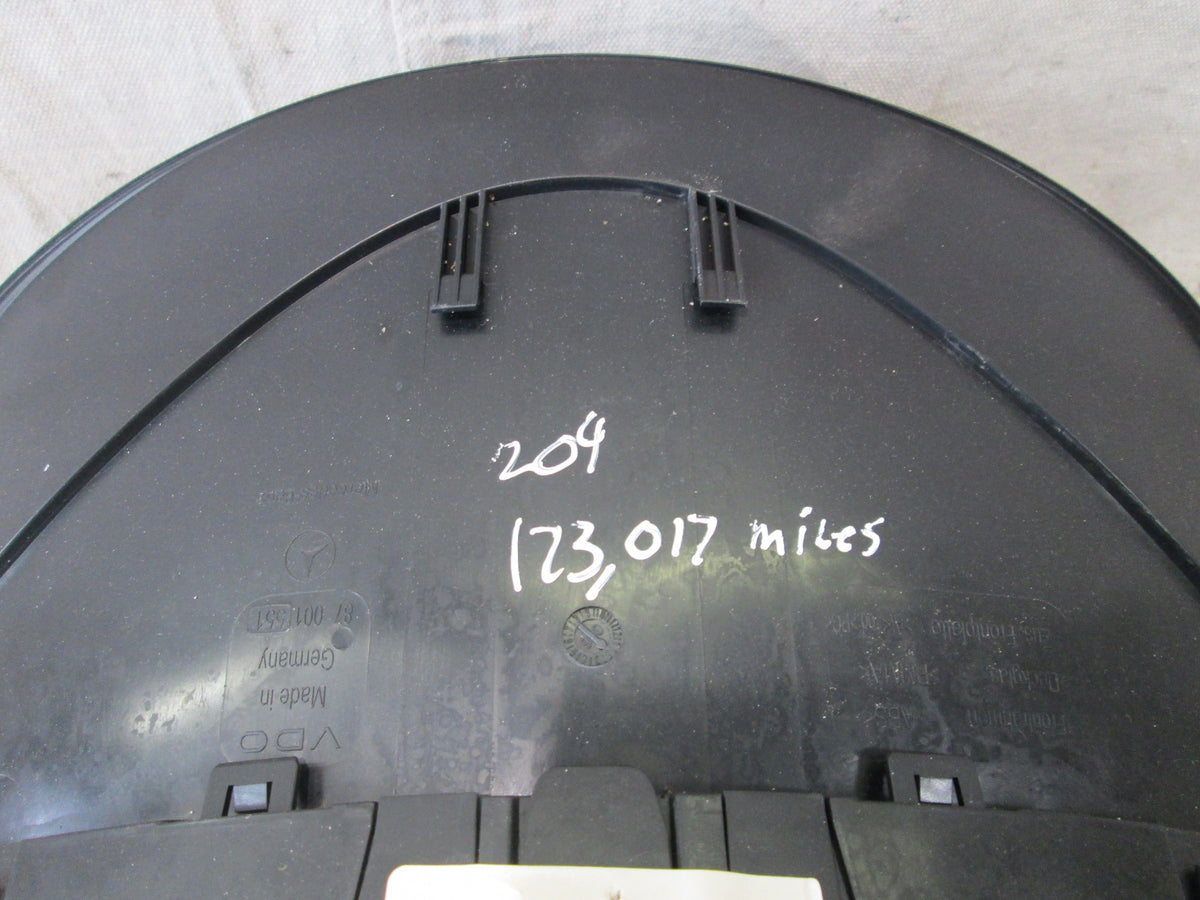 Mercedes W209 CLK class instrument cluster 20895409411 123,017 – Allums ...