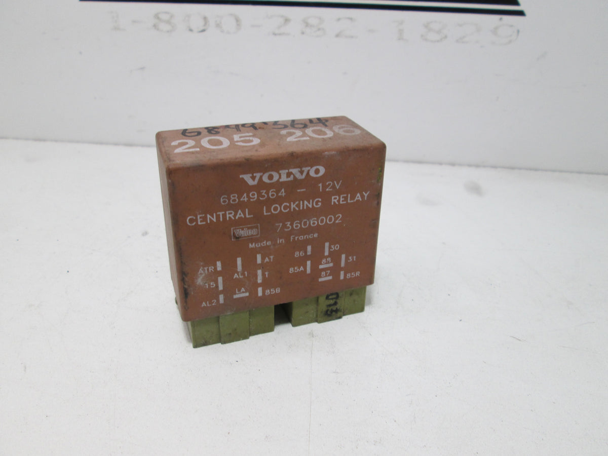 Volvo central locking control relay 6849364 – Allums Imports