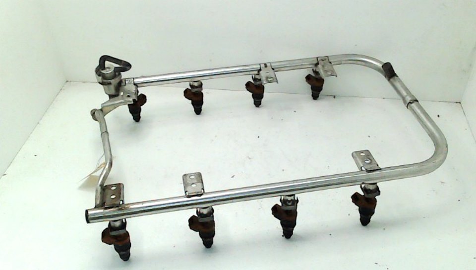 Mercedes M119 W140 R129 fuel rail with injectors 1190700895 0280155217 ...