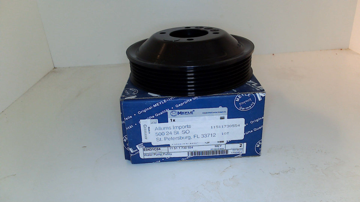 BMW Water Pump Pulley 11511730554 (NEW) – Allums Imports