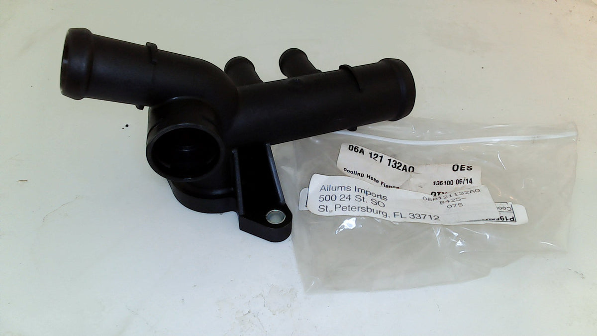 Volkswagen Coolant Flange 06A121132AQ (NEW) – Allums Imports