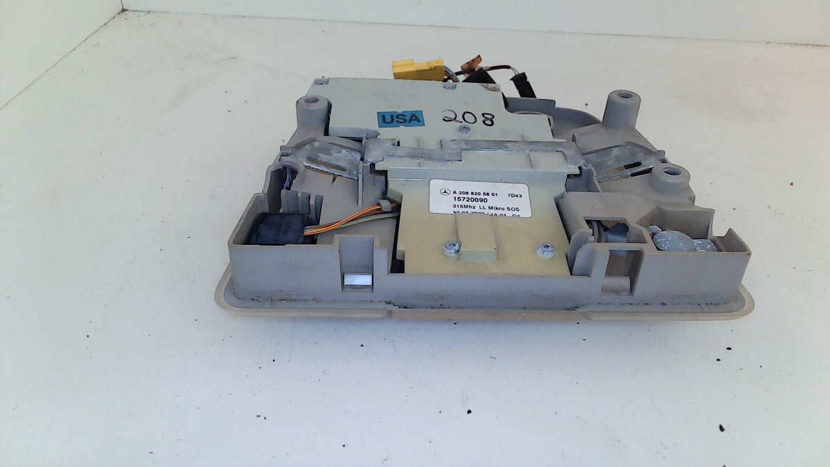 Mercedes W208 Interior Dome Light / Switches 2088205801 (USED) – Allums ...